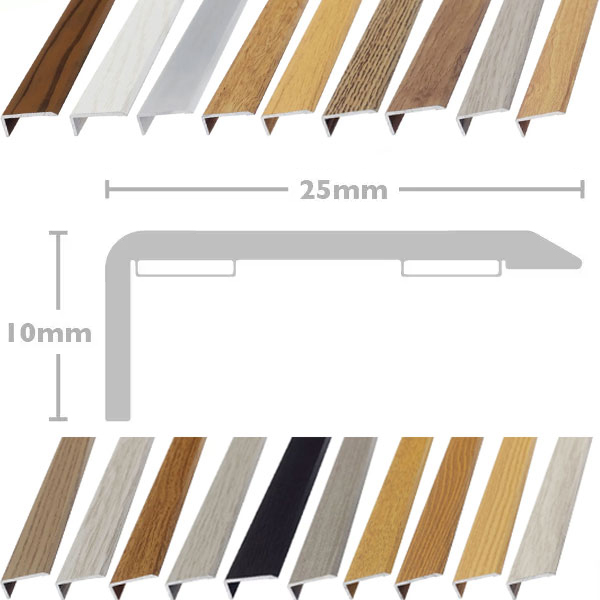 Shop High Quality L or Edge Nosing Stick Down Threshold Door Bars ...
