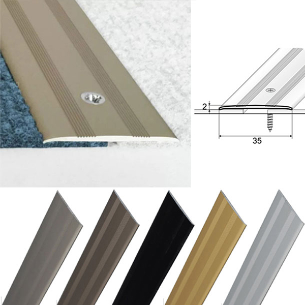 Buy High Quality 35mm Wide Aluminium Door Threshold 35mm Width Flat For Connecting wooden ...