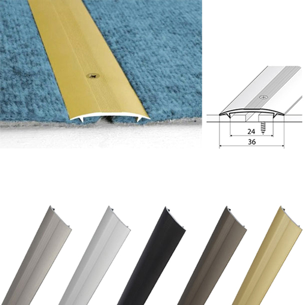 Buy Top Quality 36mm Wide Aluminum Twin Grip Joining Carpet to Carpet