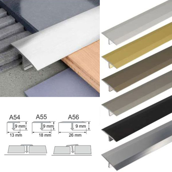 Buy Premium Quality T Bar Anodised Aluminium Threshold Trim Transition ...